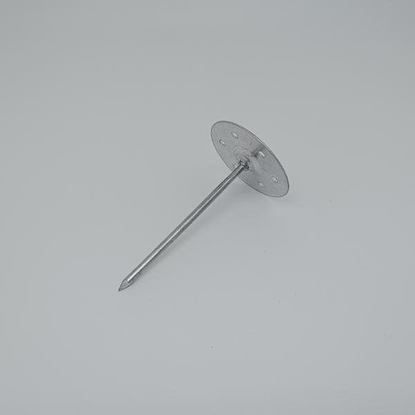 Quality Smooth Shank Self Adhesive Insulation Hangers Perforated Steel Welding for sale