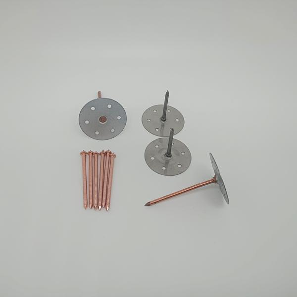 Quality 2.7 Mm 12 Ga Stuck Up Self Adhesive Insulation Fixings For Insulation Toolstatio for sale