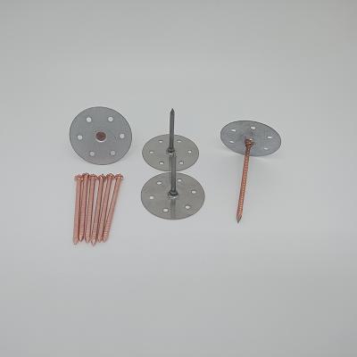 China 2.7 Mm 12 Ga Stuck Up Self Adhesive Insulation Fixings For Insulation Toolstation for sale