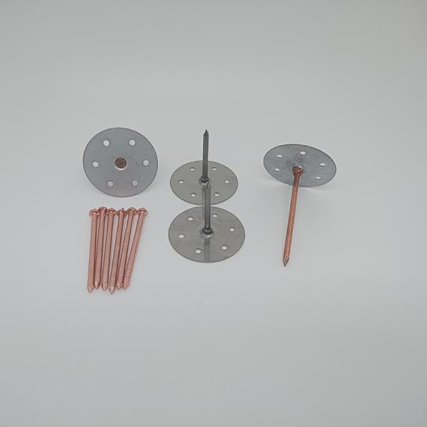 Quality 2.7 Mm 12 Ga Stuck Up Self Adhesive Insulation Fixings For Insulation Toolstatio for sale
