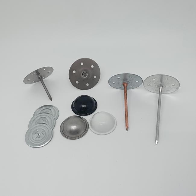 Annular Groove Self Adhesive Insulation Pins With Zinc Plated Finish ...