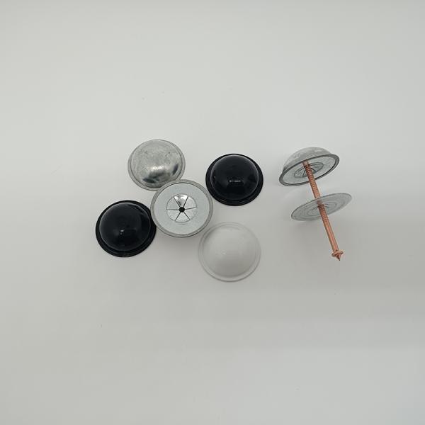 Quality Galvanized Steel Insulation Dome Caps Washers to Cover Insulation Pins in for sale