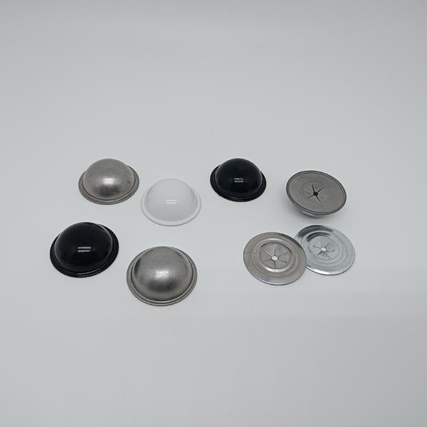 Quality Polishing Dome Cap Washer with Aluminum or Stainless Steel Cap for Insulation for sale