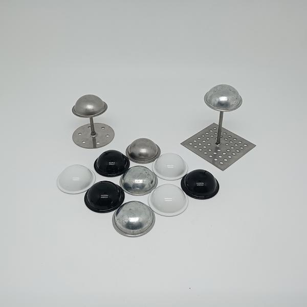 Quality Polishing Dome Cap Washer with Aluminum or Stainless Steel Cap for Insulation for sale