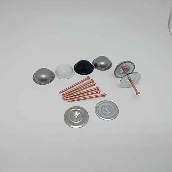 Quality Perforated Base Metal Insulation Hangers 22mm or 28mm Diameter Stainless Steel for sale