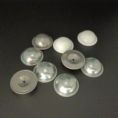 China 22mm Aluminum Insulation Dome Caps Wall Rock Wool Capped Starlock Washers for sale