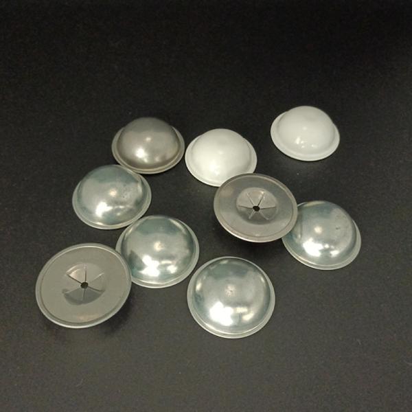 Quality 22mm Aluminum Insulation Dome Caps Wall Rock Wool Capped Starlock Washers for sale