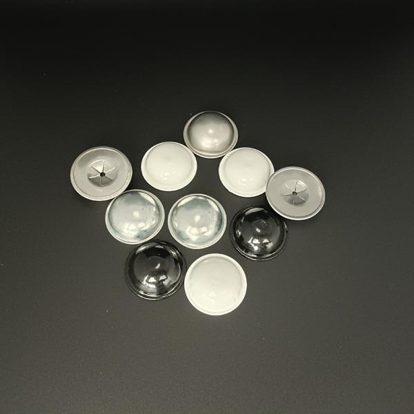 Quality 22mm Aluminum Insulation Dome Caps Wall Rock Wool Capped Starlock Washers for sale