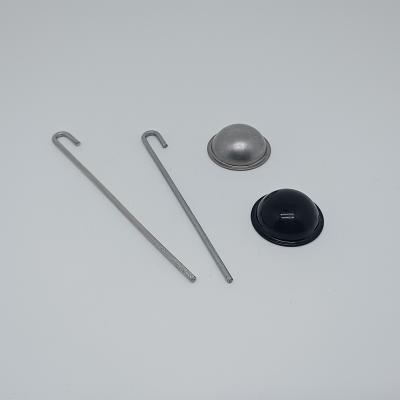 China Exclusion Squirrels Guard Mesh Clips J Hook For Solar Panel Pigeon Guard Mesh Pins for sale