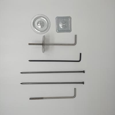 Insulation Grabbing L Shaped Anchor Welding 304 200mm Nail Length