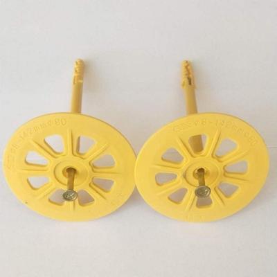 China OEM / ODM Galvanize Screws Plastic Nylon Wall Insulation Anchors Insulation Board Anchors for sale