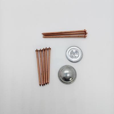 China Copper Plated Carbon Steel Insulation Pin Stud Welding Gun Rivets for sale