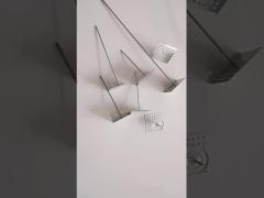 Perforated Insulation Hangers, External Wall Insulation Pins, External Wall Insulation Fasteners Fixing Rock Wool or Glass Wool