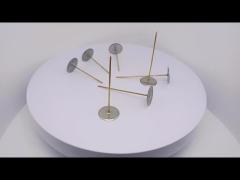 1.2mm-6mm Carbon Steel Duct Liner Cup Head Weld Pins For Insulation Fabrication