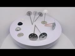 Adhesive Insulation Pins Fastener For Securing Removable Thermal Insulation Blanket Round Head