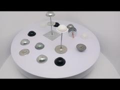 30mm Insulation Dome Caps Galvanized Iron Insulation Pins Cap Washers Flat