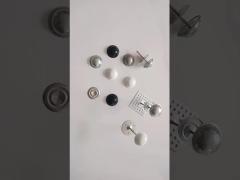 Aluminium Stainless Steel Plastic Insulation Ball Dome Capped Starlock Washers Self Locking
