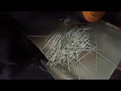 Insulation Grabbing L Shaped Anchor Welding 304 200mm Nail Length