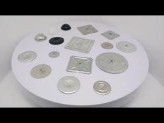 1.5 Inch Perforated Insulation Self Tightening Washer Flat  Round Galvanized Steel For Wall And Ceiling