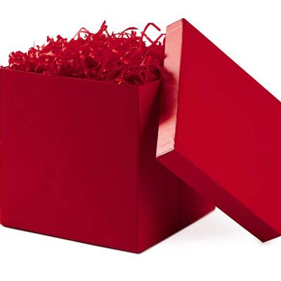 Cina Carta velina tagliuzzata rossa cosmetica della scatola 17gsm Eco Kraft amichevole in vendita