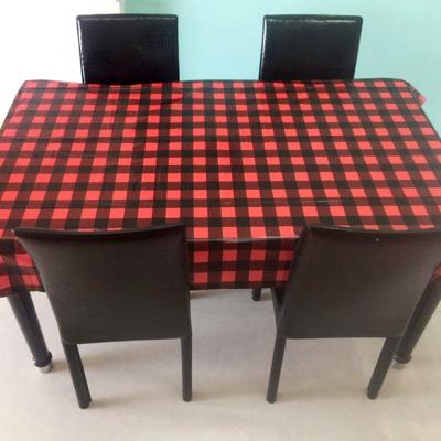 Cina Materiale di plastica stampato su ordinazione nordico della tovaglia PEVA della decorazione domestica in vendita