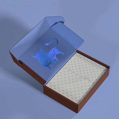Cina Scatole di spedizione flessibili della collana della carta di rettangolo 25x15x4cm in vendita