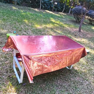 中国 長方形の使い捨て可能なスパンデックスによって印刷されるテーブルクロス 販売のため