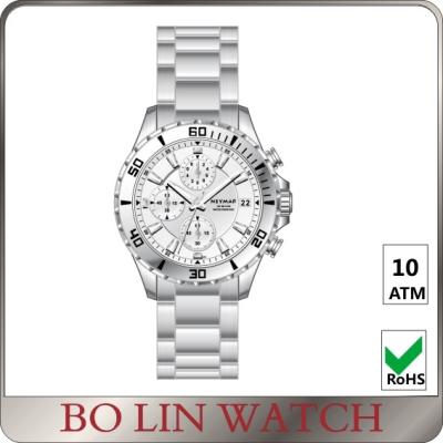 China Silver Round Case Stainless Steel Bracelet Watches For Female Eco - Friendly for sale