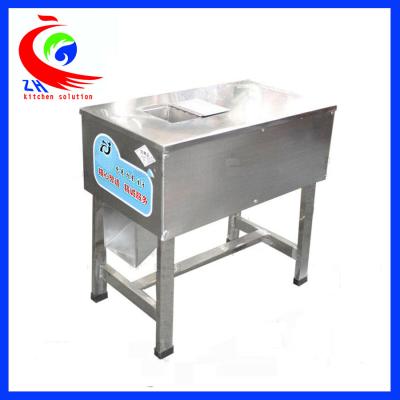 China Beef chicken Food Processing Machinery / Frozen meat cube cutting machine for sale