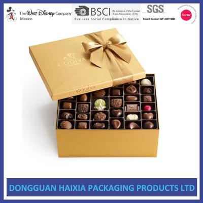 China Recyclable Gift Boxes For Chocolates , Chocolate Candy Gift Boxes Long Lifetime for sale