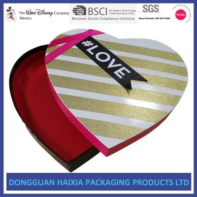 China Rigid Custom Gift Boxes With Ribbon , Decorative Cardboard Boxes Easy To Take for sale