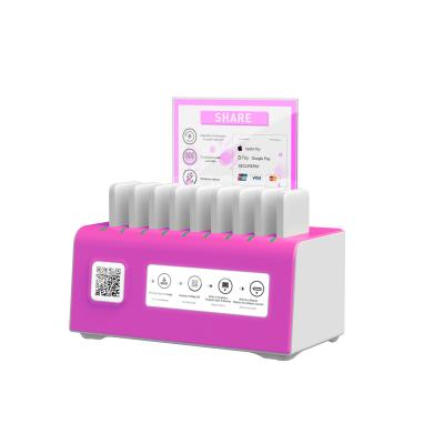 中国 9つのスロットは充電器の自動販売機の賃貸料の反盗難力銀行に電話をかける 販売のため