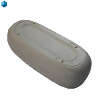 China ABS Plastic Injection Molded Microscope Shell Custom White Electronic Parts for sale