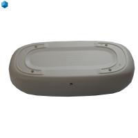 China ABS Plastic Injection Molded Microscope Shell Custom White Electronic Parts for sale