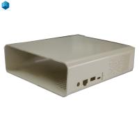 China Custom Injection Molding White Plastic Enclosure ABS Material Custom Processing for sale
