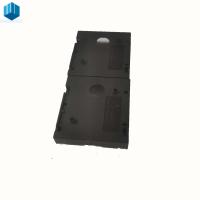 China Black ABS Injection Molding Plastic Back Cover for Electronics 100mm Custom for sale