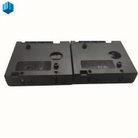 China Black ABS Injection Molding Plastic Back Cover for Electronics 100mm Custom for sale