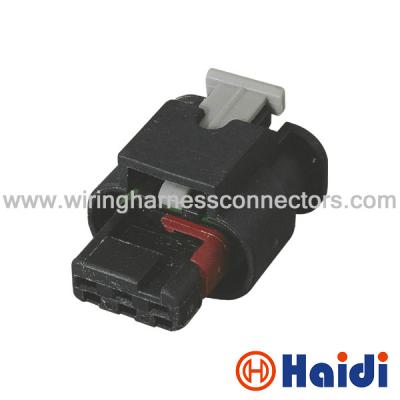 China Black 3pin waterproof connector Female Wiring Harness Connectors 1-1670917-5 for sale