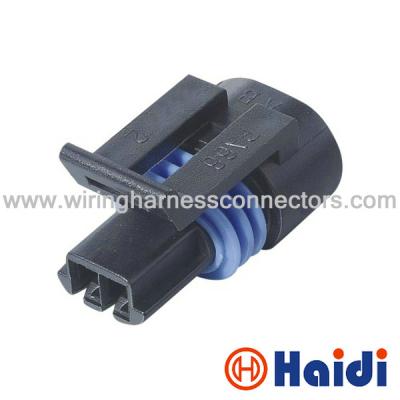 China Waterproof Automotive Electrical Connectors PA66 GM 2 Pin Female 12162193 for sale