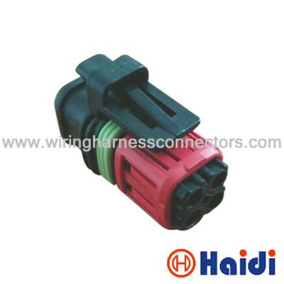 China Male Female Wire Automotive Multi Pin Connectors 4 Pin Cable  For Mazda 1337352-1 for sale