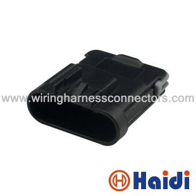 China 6 Pin Male Black Sealed GT150 Automotive Pin Connectors For Machinery 15397579 for sale