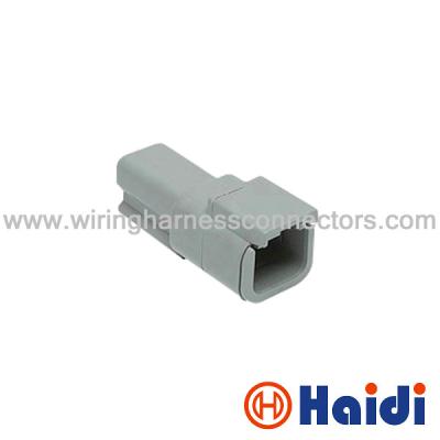 China 2 Pin Male  Deutsch Sealed Automotive Connectors PA66 GF30 Connectors DTM04-2P for sale