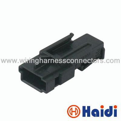 China Jumper Wire Cable Housing PA66 GF30 Connector 2 Pin Male Connector 1563190-1 for sale