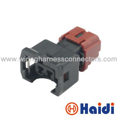 China Female 2 Way Jumper Wire Harness Plugs Crimp Terminal Auto Connector pb185-02326 for sale
