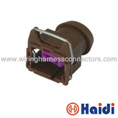 China AMP Electrical Automotive Plug Connectors 2 Pin Female For Motorcycle 144473-2 for sale