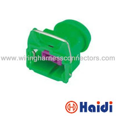China PBT+G Housing Automotive Plug Connectors 2 pin Female 3.5 Cable 144473-5 for sale