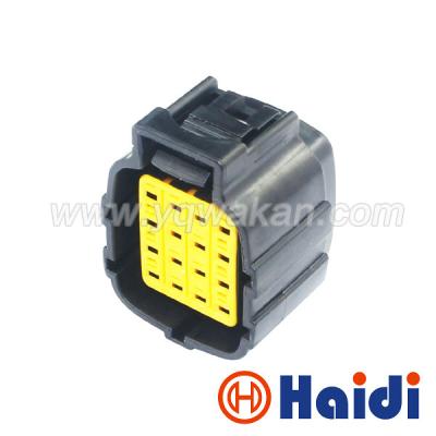 China 16 Way Female Auto Connector PBT 2.3mm Wire Terminal Electrical Sockets 368047-1 for sale