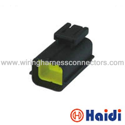 China Wiring Harness Connectors PBT 6 Way Auto Connector For Motorcycle344265-1 for sale