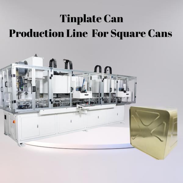 Quality 30 Cpm Big Square Cans Production Line 18l 30CM for sale