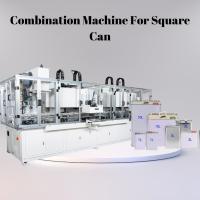 Quality 30 Cpm Big Square Cans Comination Machine for sale
